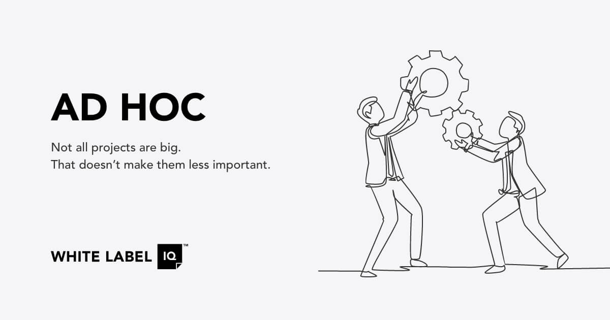 White Label Ad Hoc Services For Agencies